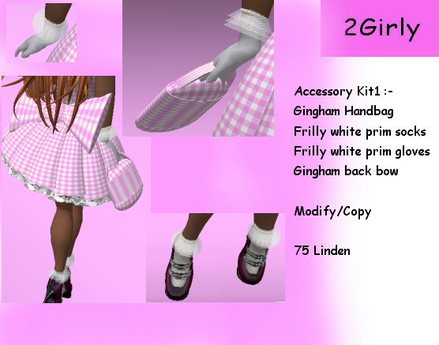 Second Life Marketplace - 2Girly Accessory Kit1