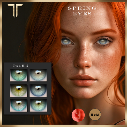 Second Life Marketplace - Tville - Spring Eyes PACK2 for Lelutka EVO ...