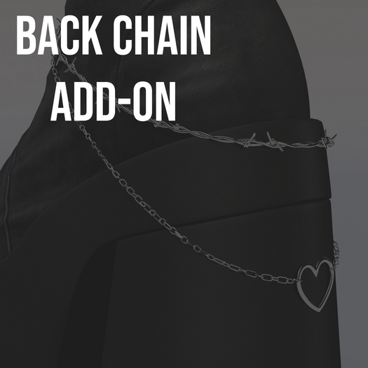 Second Life Marketplace - [ Aspect ] Sloane Boots - Back Chains ADD-ON