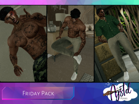 Second Life Marketplace - Ajstd - Friday Pack (Add Me)