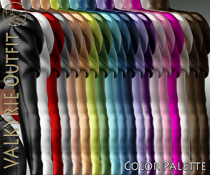 Second Life Marketplace - ***ArisArisB&W~ArAy26~Valkyrie Outfit~CUSTOM HUD