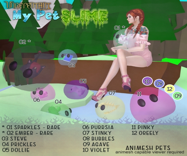 Second Life Marketplace - [UN] My Pet Slime - 3 - Steve