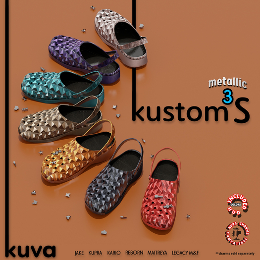 Second Life Marketplace - -KUVA-Kustom3Smetallic_Party