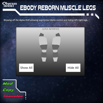 Second Life Marketplace - Ebody Reborn Muscle Legs Demo