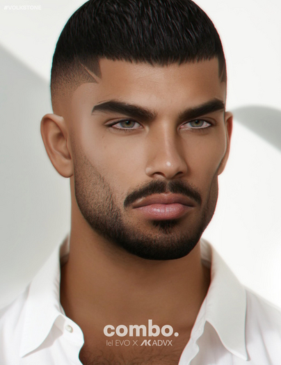 Second Life Marketplace - Volkstone Kyler Facial Hair / FATPACK