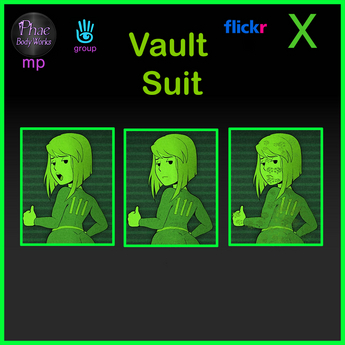 Second Life Marketplace - PBW Sci-Fi Vault Body Suit