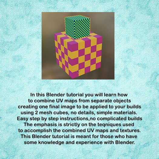 Second Life Marketplace - Blender Tutorial - HUD & PHOTO SCREEN ...