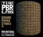 Second Life Marketplace - The PBR Lab - Square Paving Stones 13 - PBR ...