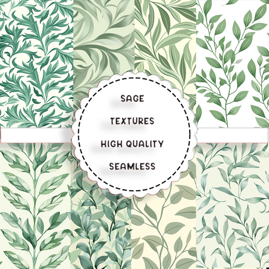 Second Life Marketplace - SATO - Sage seamless Texture patterns