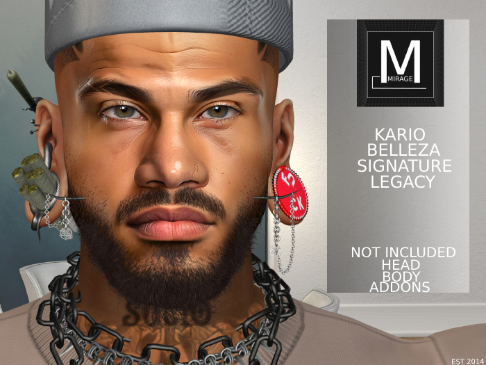 Second Life Marketplace - IKE SHAPE FOR KRIS HEAD AND LEGACY SIGNATURE ...