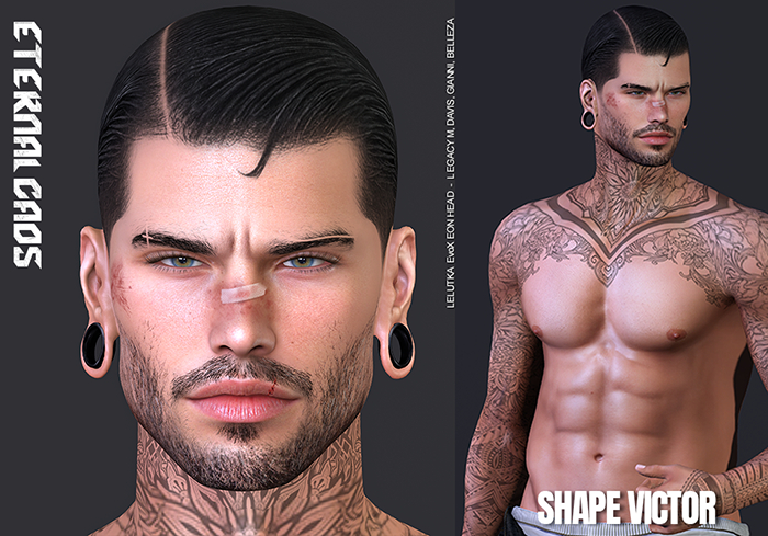 Second Life Marketplace - Eternal Caos - Shape- VICTOR EvoX EON