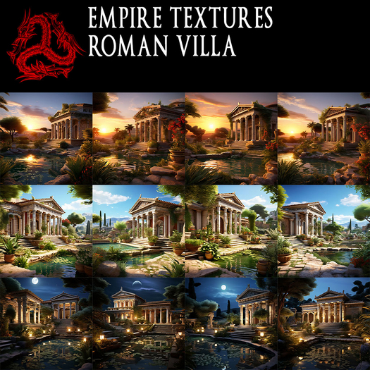Second Life Marketplace - EMPIRE TEXTURES - Roman Villa