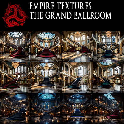 Second Life Marketplace - EMPIRE TEXTURES - the grand ballroom