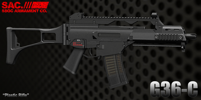 Second Life Marketplace - MESH[SAC] G36-C Compact Rifle v1.13