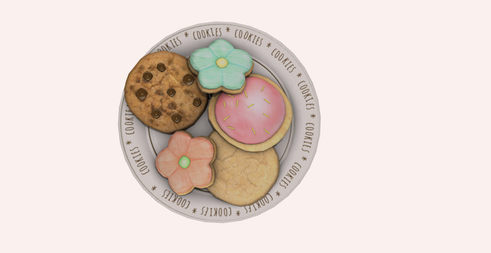 Second Life Marketplace - Moon Wish Plate of Cookies FP