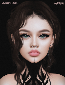 Second Life Marketplace - GlissElla Beauty - NANDA Lelutka AVALON Head ...