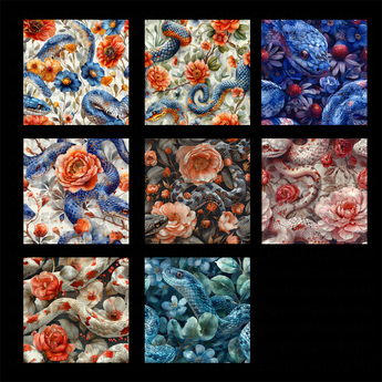 Second Life Marketplace - SATO - Snakes Seamless Texture patterns