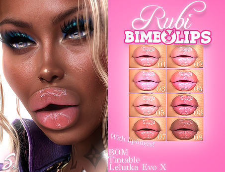 Second Life Marketplace - Slozar - Rubi Bimbo Lips