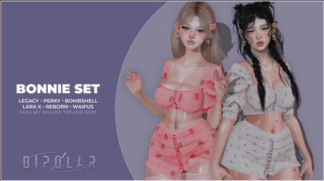 Second Life Marketplace - Bipolar - Bonnie Set - Fatpack