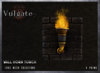 Second Life Marketplace - [Vulgate] Wall Horn Torch