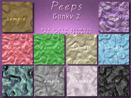 Second Life Marketplace - Peeps Textures Gunky 2