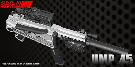 Second Life Marketplace - MESH[SAC] UMP .45 SMG v1.16 Full Box