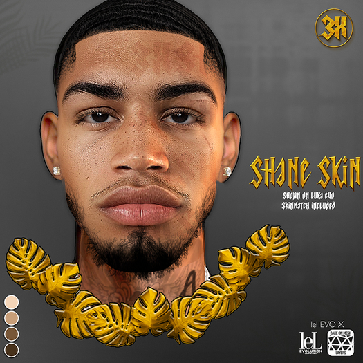 Second Life Marketplace - 3x Shane Skin Bom/Evo