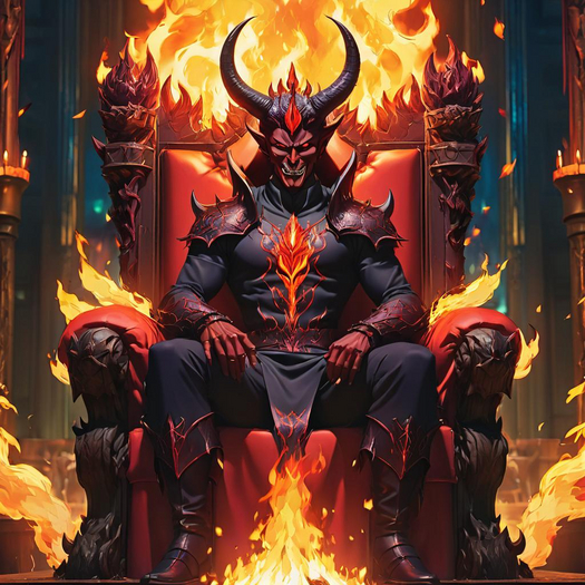 Second Life Marketplace - The Devil's Throne - Wall Art