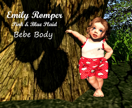 Second Life Marketplace - TrUe Art- Bebe Emily Romper (Hi Cat)