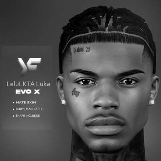 Second Life Marketplace - Nate skin EVO X DEMO