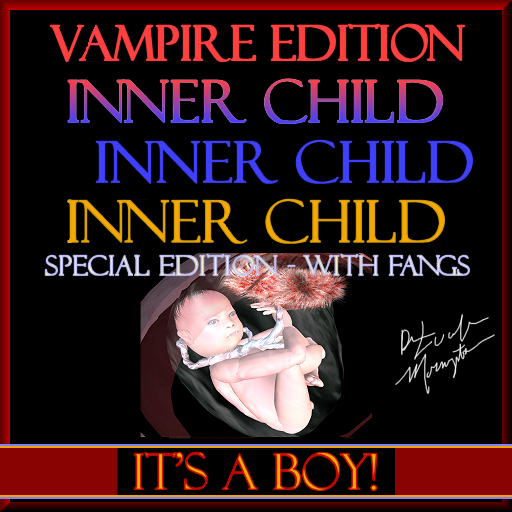 Second Life Marketplace - INNER CHILD - It's a VAMPIRE BOY ******(w ...