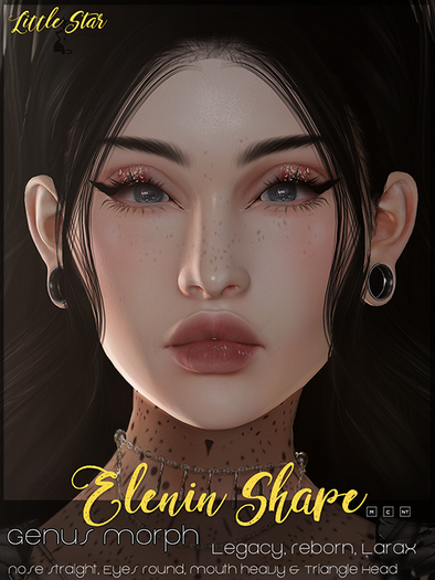 Second Life Marketplace - Little Star : Elenin Shape/ Genus Morph