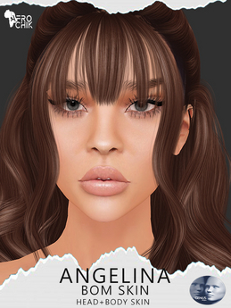Second Life Marketplace - ANGELINA BOM Skin [ GENUS ] ALL SKINS