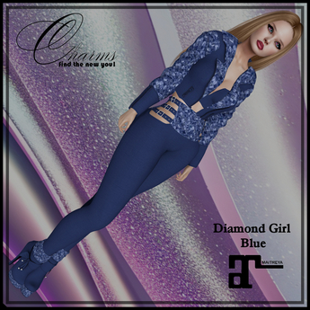 Second Life Marketplace - CHARMS - Diamond Girl Blue DEMO