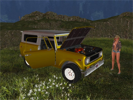 Second Life Marketplace - 67' Scout GTFO Enabled {Butterscotch/White ...