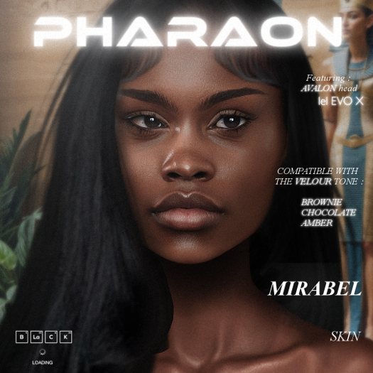 Second Life Marketplace - PHARAON - MIRABEL / AMBER CHOCOLATE BROWNIE ...