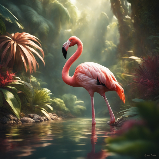 Second Life Marketplace - Pretty Pink Flamingo