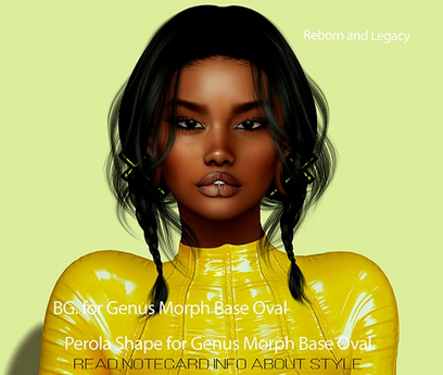 Second Life Marketplace - BG. PEROLA - SHAPE GENUS MORPH HEAD.