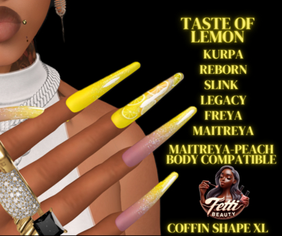 Second Life Marketplace - Demo:Taste Of Lemon(Left side only)