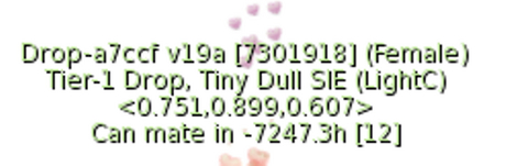 Second Life Marketplace - {Papillon} Drop Droplet Female Heart effect