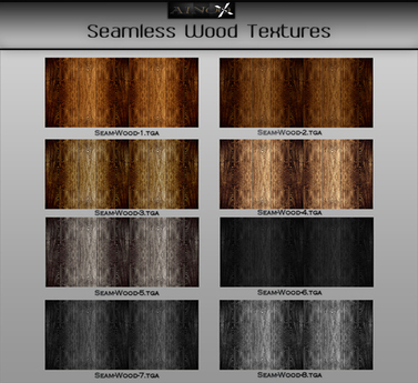 Second Life Marketplace - - Ainoo Whitebox Kit - Seamless Wood Textures