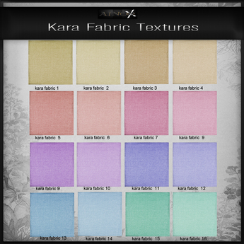 Second Life Marketplace - - Ainoo Essential Kit - kara fabric textures