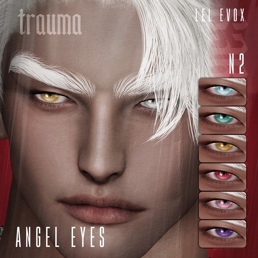 Second Life Marketplace - [TRAUMA] - ANGEL EYES - SET2 NATURAL [EvoX]