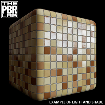 Second Life Marketplace - The PBR Lab - Gradient Square Ceramic Tiles ...