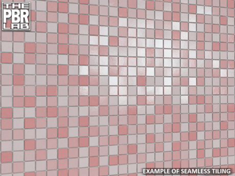 Second Life Marketplace - The PBR Lab - Gradient Square Ceramic Tiles ...