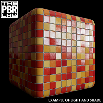 Second Life Marketplace - The PBR Lab - Gradient Square Ceramic Tiles ...