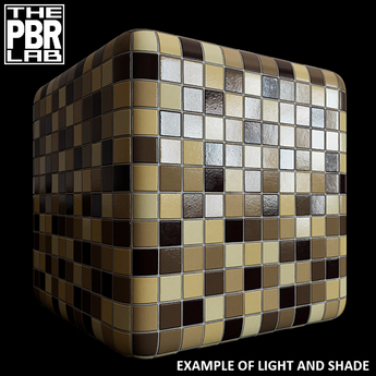Second Life Marketplace - The PBR Lab - Gradient Square Ceramic Tiles ...
