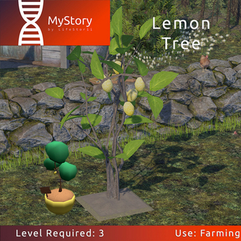 Second Life Marketplace - MyStory Lemon Tree (Kids v1.6)