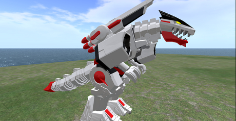 Second Life Marketplace - power rangers time force Quantumsaurio rex