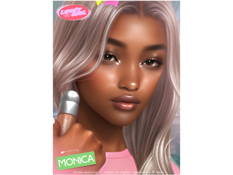 Second Life Marketplace - lucky girl studios - monica skin - sienna